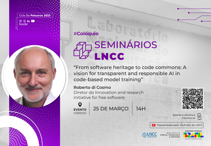 Ciclo de Palestras PPG: “From software heritage to code commons: A ...